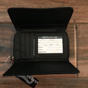 George | Bags | Nwt George Brand Trifold Wallet | Poshmark